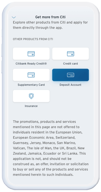 Citi MaxiGain Savings Account
