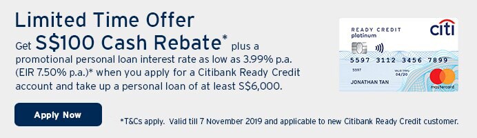 Ready Credit - Easy and Fast Cash Loans - Citibank Singapore